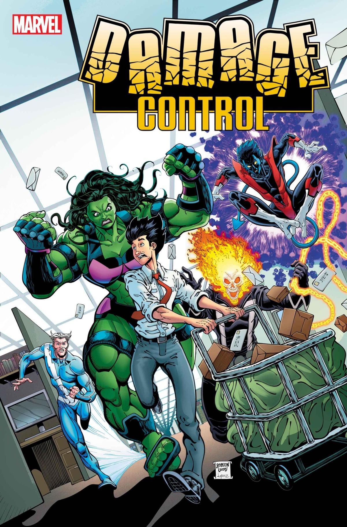 Damage Control is back with Moon Knight, She-Hulk, Ghost Rider, and ...