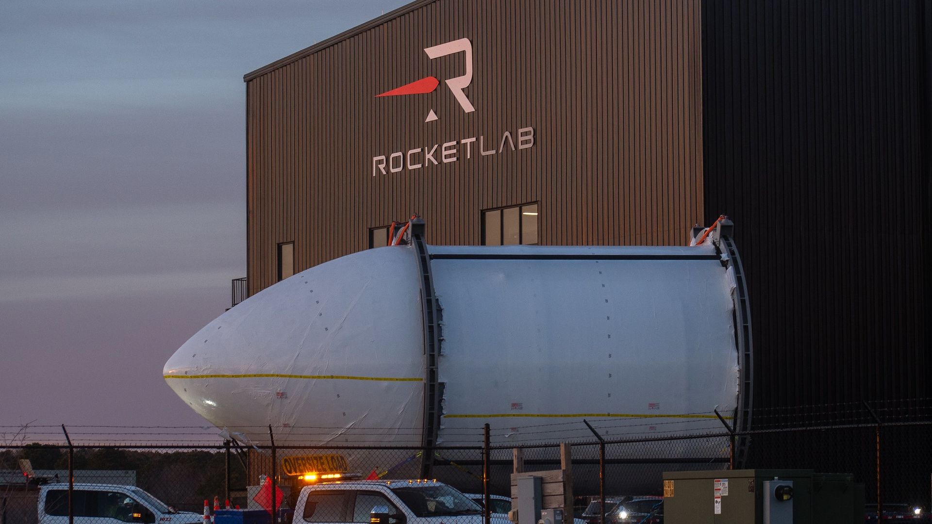 Rocket Lab's 'Hungry Hippo' Neutron fairing arrives at spaceport in ...