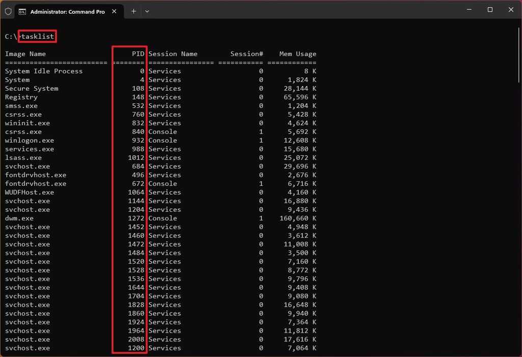 How to determine an app Process ID on Windows 11 | Windows Central
