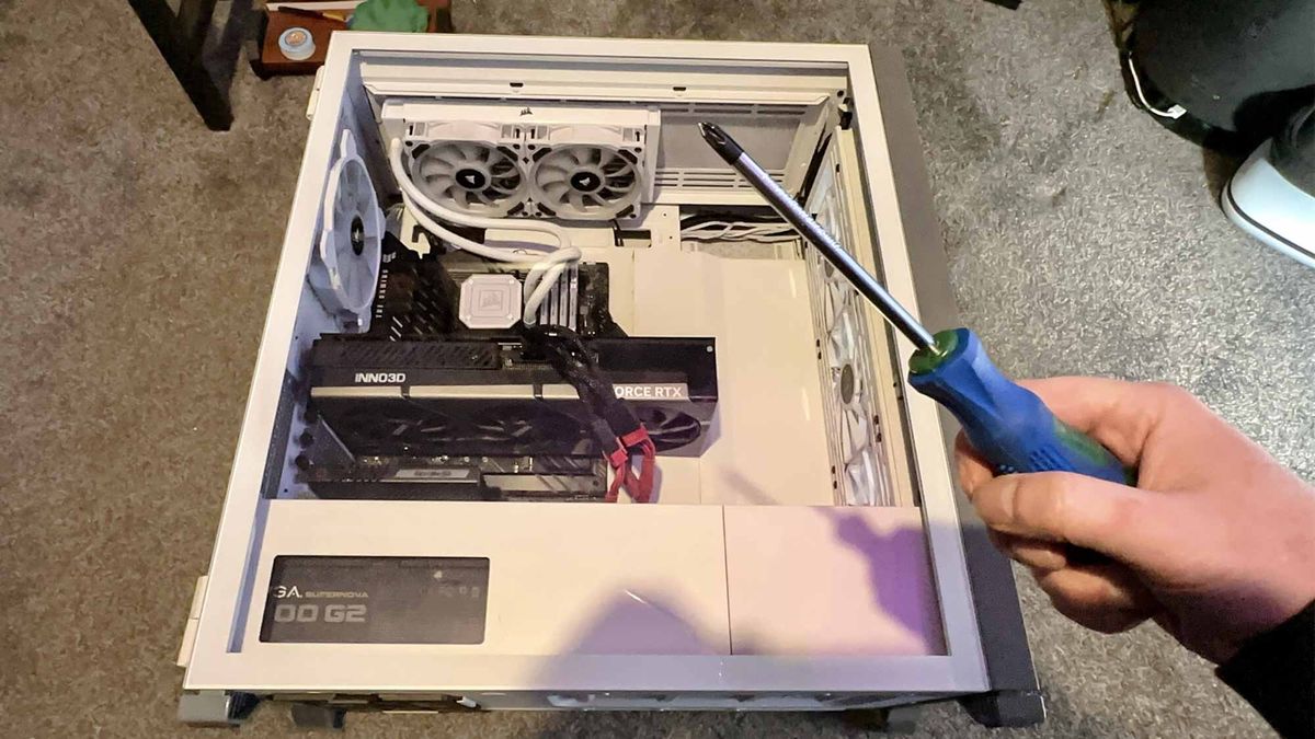 I just built the world's best gaming PC — it was a bit of disaster but ...