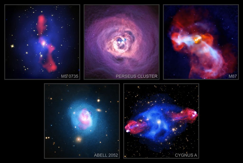 NASA's Chandra telescope uses 'X-arithmetic' to reveal how black holes ...