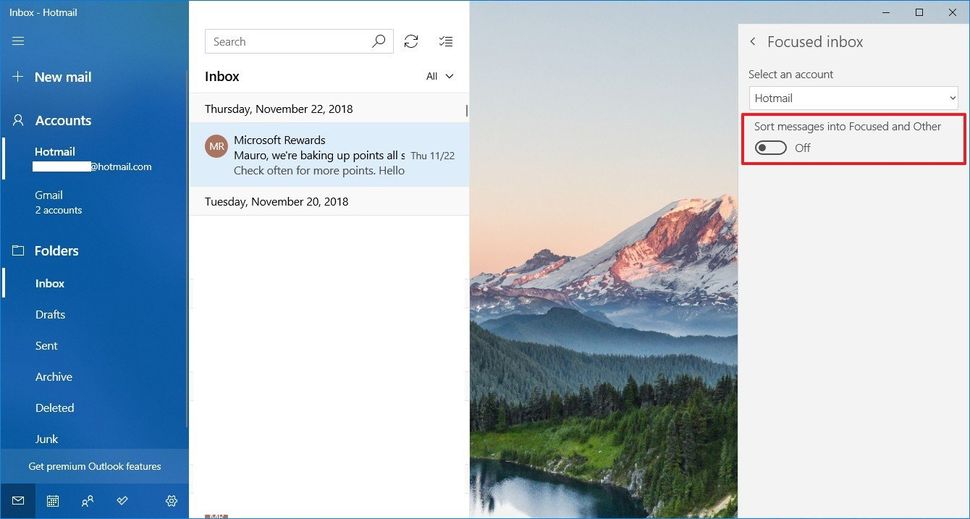 How to use Focused Inbox in Outlook | Windows Central