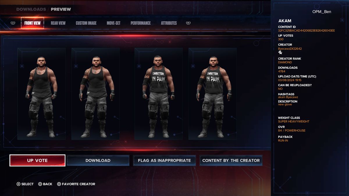 The best WWE 2K24 CAWs for you to download right now | GamesRadar+