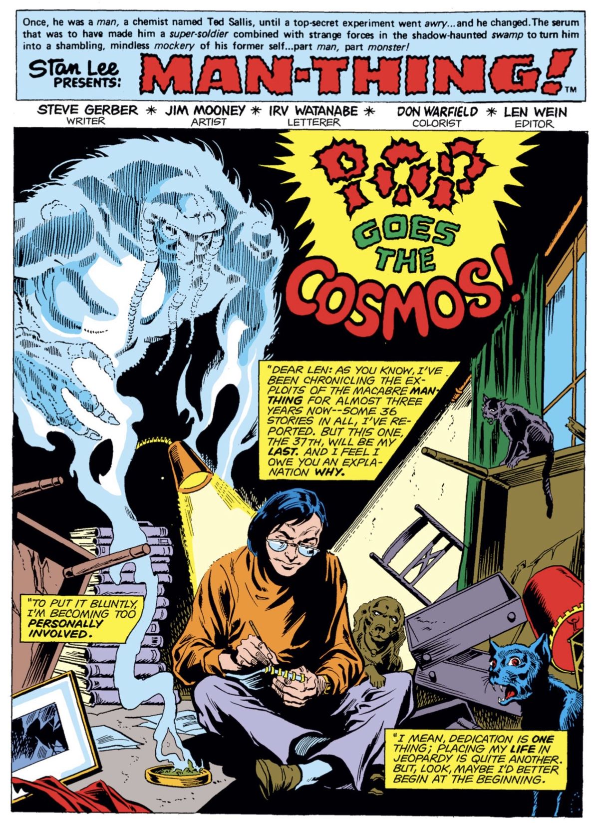 Who is Man-Thing - the powers, enemies, and history of the Werewolf By ...