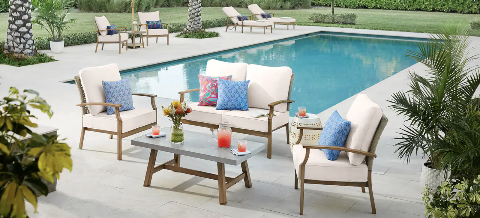 Pool furniture ideas: Statement buys for a stylish pool area | Real Homes
