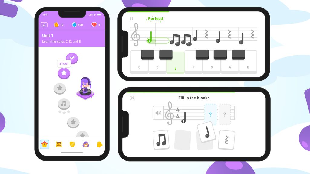 Duolingo's new Music platform will teach you the basics of playing ...