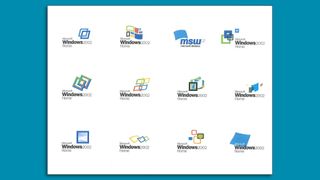 Microsoft's unused logos for Windows XP are delightfully weird | TechRadar