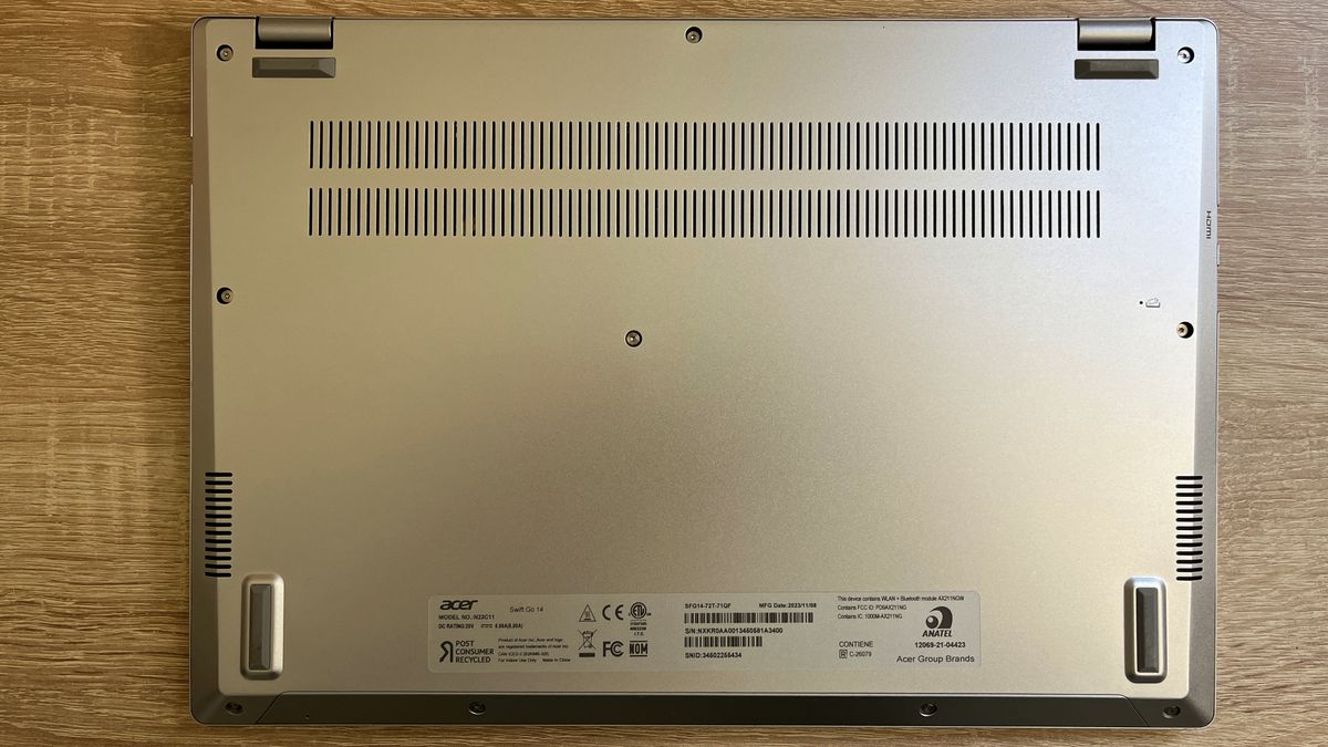 Acer Swift Go 14 review: The AI laptop has arrived | Tom's Guide