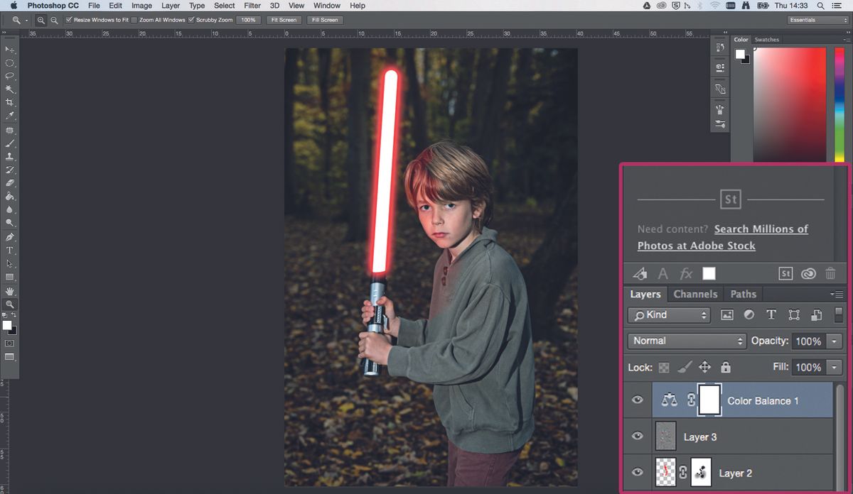 Make your own Lightsaber in Photoshop to celebrate Star Wars Day ...