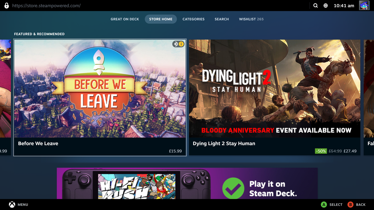 At long last, the Steam Deck UI has replaced Steam's Big Picture mode ...