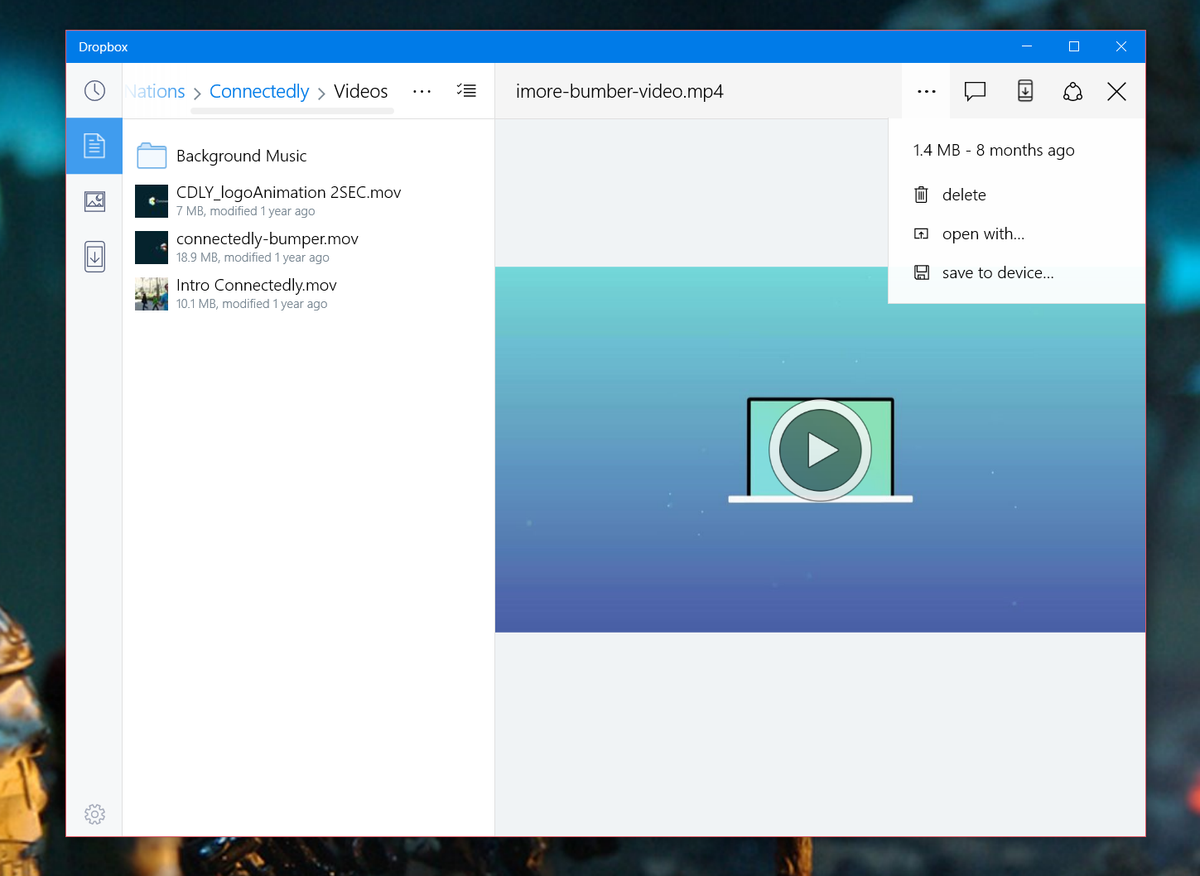 Dropbox and Microsoft announce new universal Windows 10 app and ...
