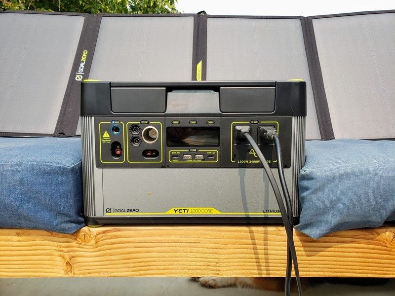 Goal Zero Yeti 1000 Core solar generator review: Mighty in more ways ...