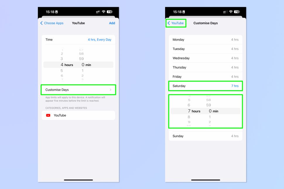 How To Set Time Limits On Your IPhone Apps With Screen Time Tom s Guide