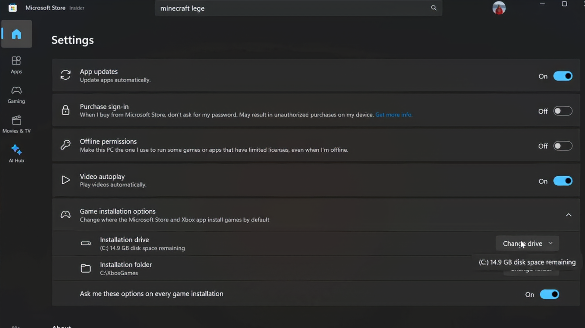 Microsoft Store Finally Lets You Pick Game Install Location | Tom's ...