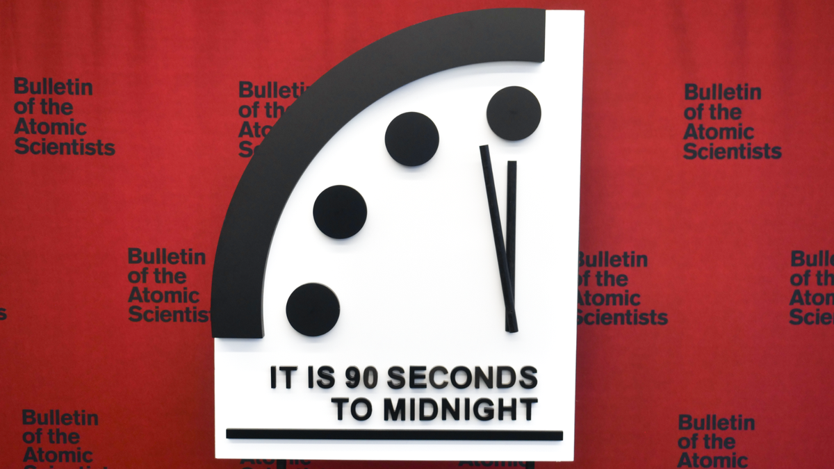 Doomsday Clock is 90 seconds to midnight as experts warn ‘AI among the ...