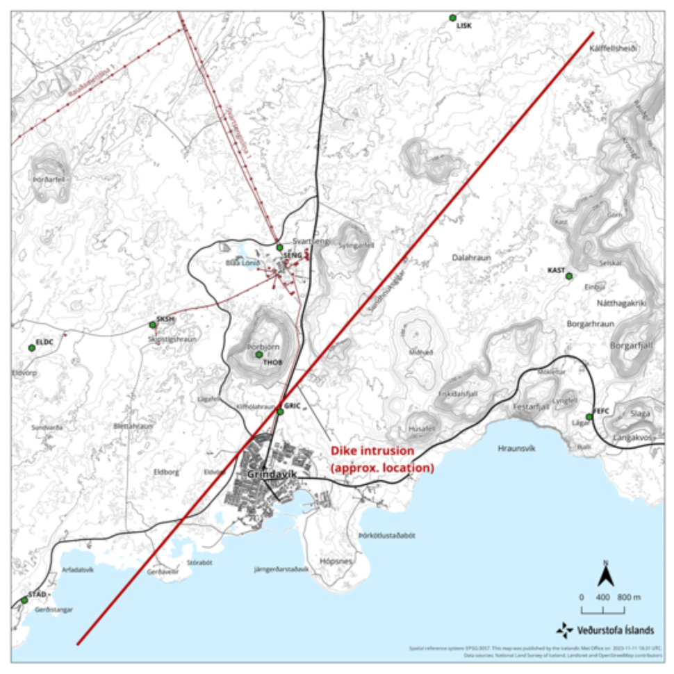 Iceland volcano: Eruption feared as 10-mile-long 'magma tunnel' forms ...