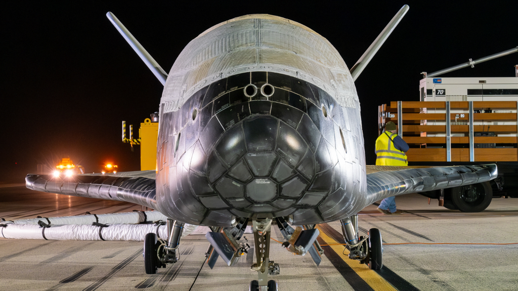 Secretive US Space Force X-37B space plane 'breaks new ground' with ...