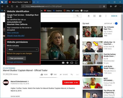 How to disable video autoplay on Microsoft Edge | Windows Central