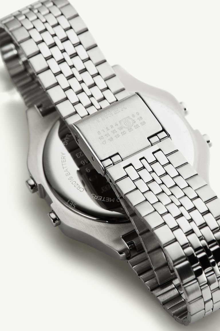 MM6 Maison Margiela x TIMEX reinvent the retro T80 digital watch ...