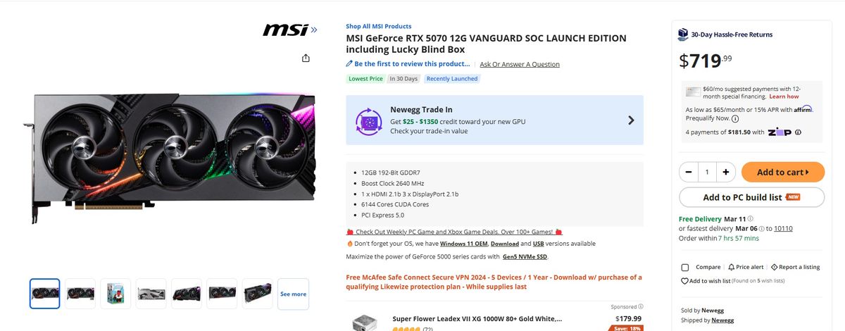 Nvidia RTX 5070 launch day live: Heaps of non-MSRP cards and a handful ...