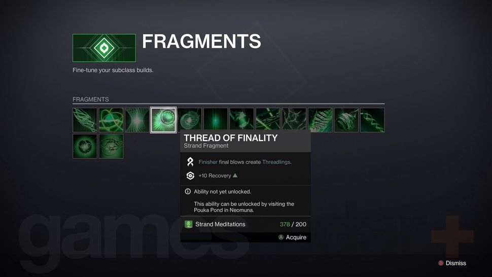 How to unlock Destiny 2 Strand Subclasses, Aspects, and Fragments ...