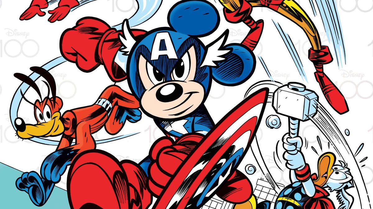 Mickey Mouse and friends take over classic Marvel Comics covers for ...