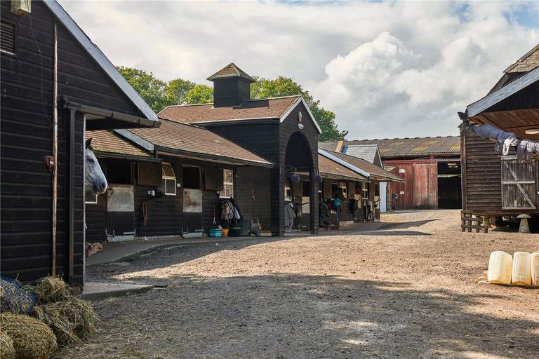 A magnificent Wiltshire country house with equestrian facilities so ...