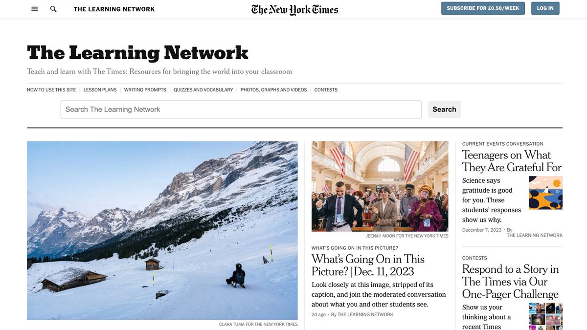 The Learning Network: How To Use It To Teach | Tech & Learning