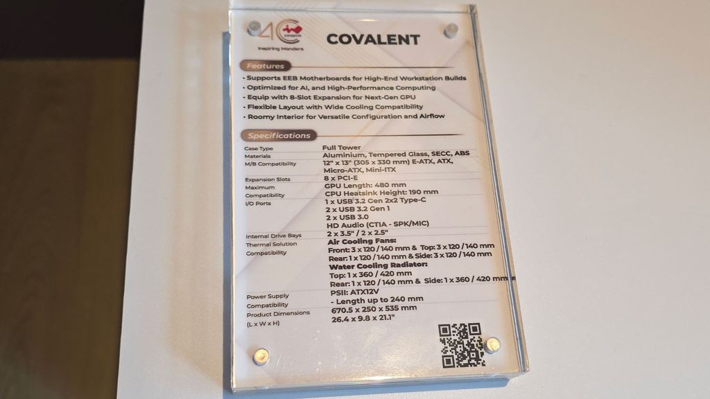 InWin celebrates 40 years with the ChronoMancy — futuristic 1.1m case ...