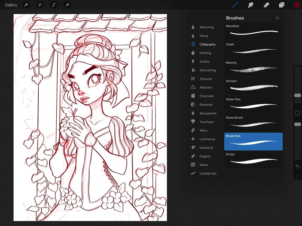 Paint a classic fairy tale scene with Procreate | Creative Bloq