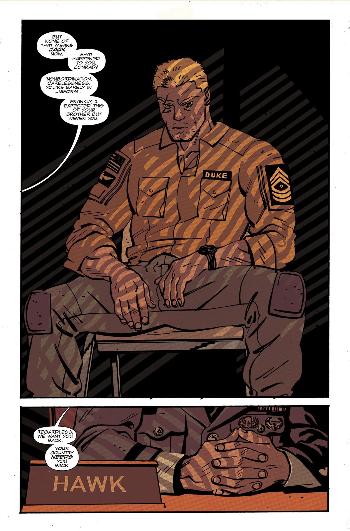 New G.I. Joe comic Duke explores the man behind the legendary hero ...