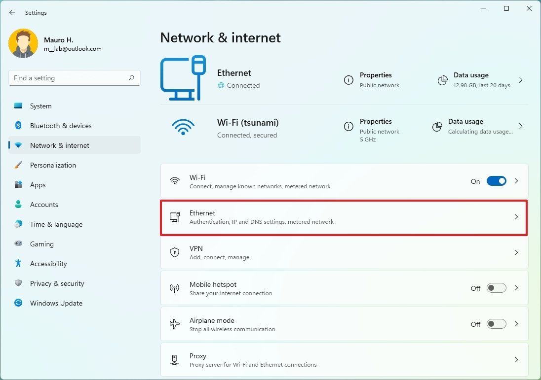 How to make network connections metered on Windows 11 | Windows Central