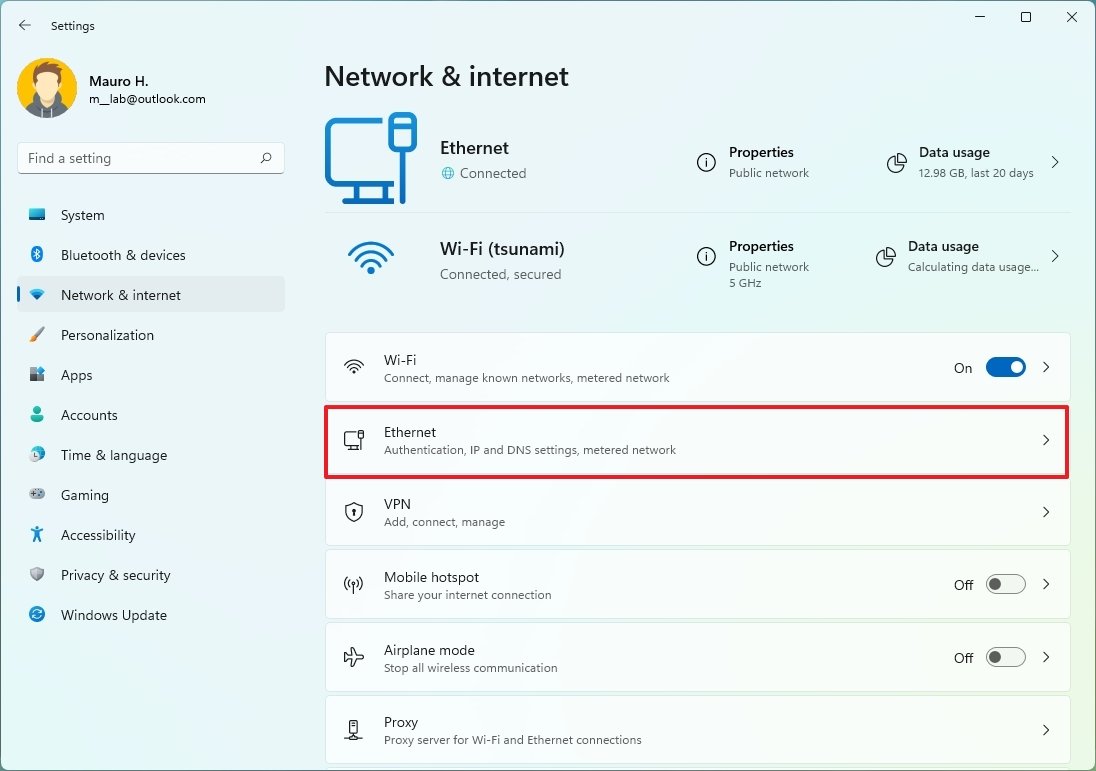 How to make network connections metered on Windows 11 | Windows Central