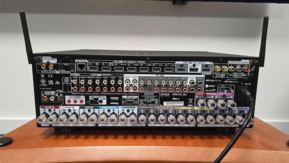 Denon AVC-X6800H review: a feature-rich and powerful-sounding flagship ...