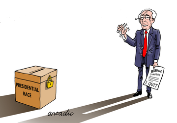 5 radically funny cartoons about the end of Bernie 2020 | The Week