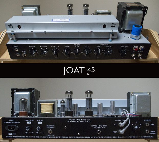 Todd Sharp Amplifiers Announces JOAT 45RT | Guitar World