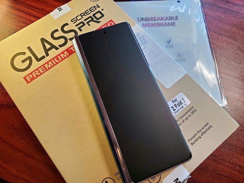 How I faced my fears and replaced my Galaxy Z Fold 2's screen protector ...