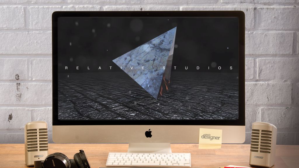 Create a WebGL 3D landing page | Creative Bloq
