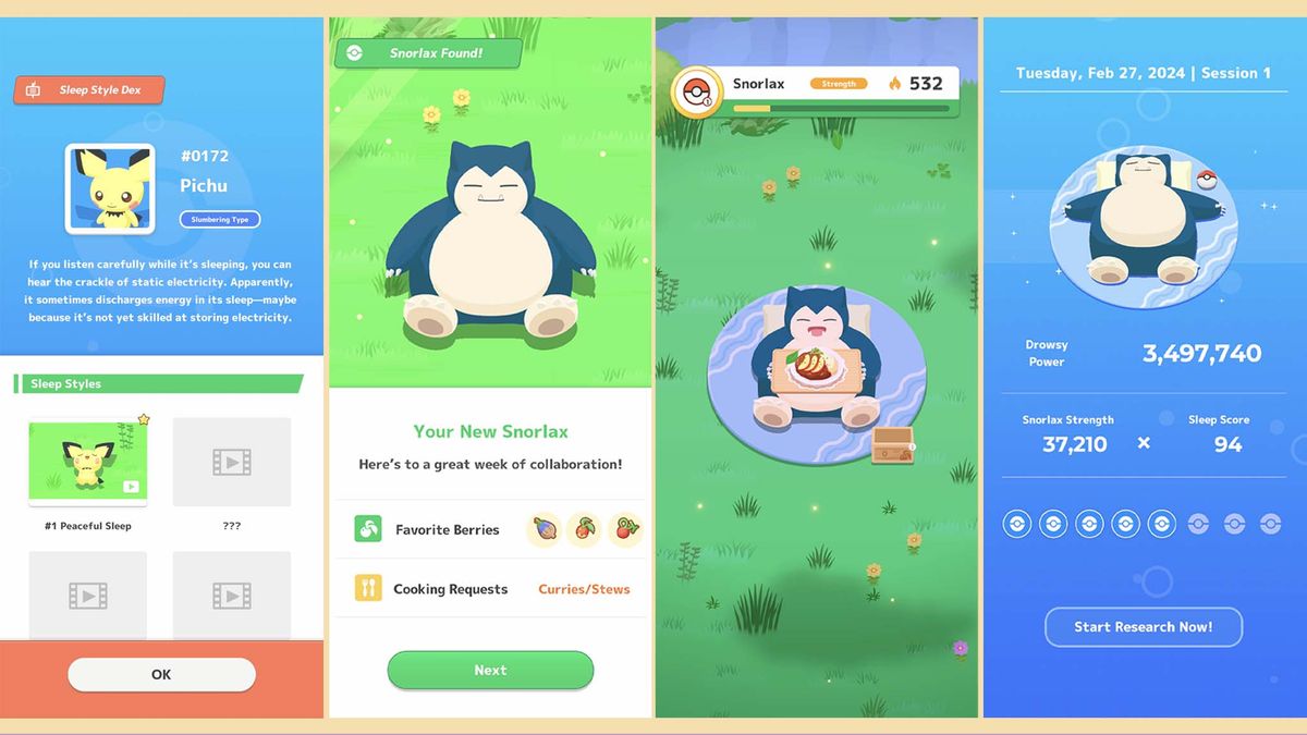 Pokémon Sleep hands-on preview: This may be what gets me into a healthy ...