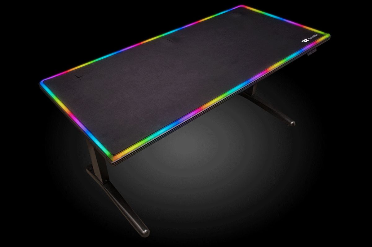 This RGB gaming desk doubles as a gigantic mouse pad, costs $1,200 | PC ...