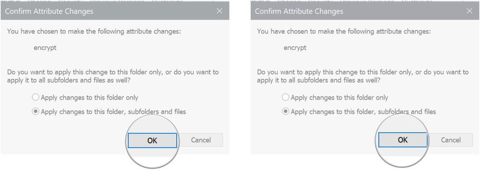 How to use EFS encryption to encrypt individual files and folders on ...