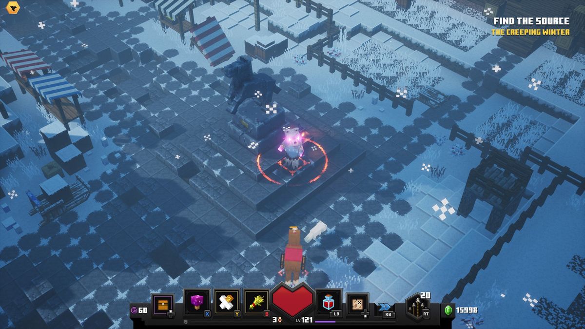 Minecraft Dungeons guide: Full changelog for 'Creeping Winter' DLC ...