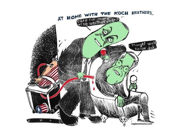 Koch brothers tap into the reserves | The Week