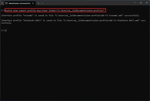 How to control Wi-Fi networks from Command Prompt on Windows 11 ...