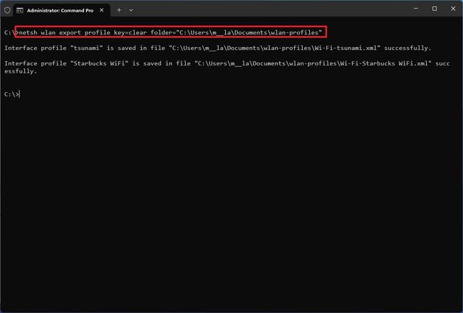 How to control Wi-Fi networks from Command Prompt on Windows 11 ...