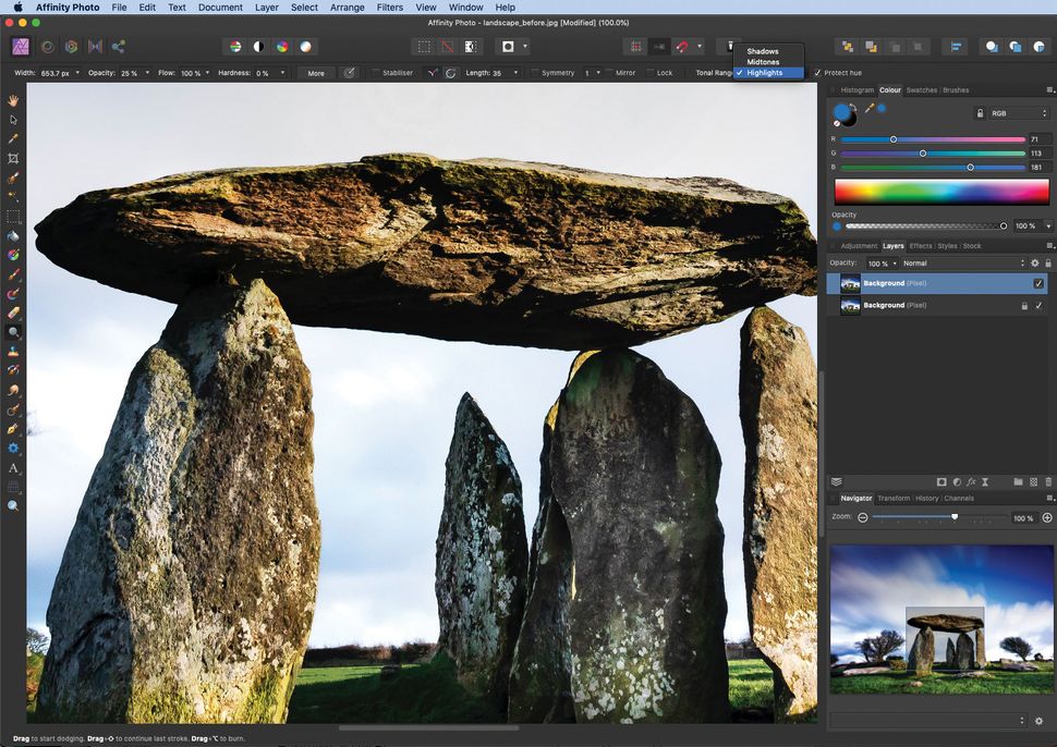 Six tips to enhance a landscape in Affinity Photo: contrast, clarity ...