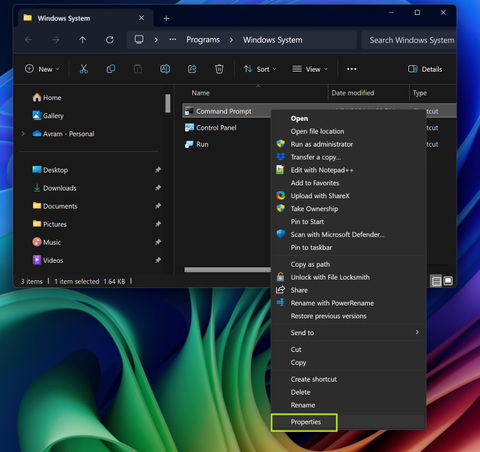 How to run CMD or PowerShell as administrator, no right clicks required ...