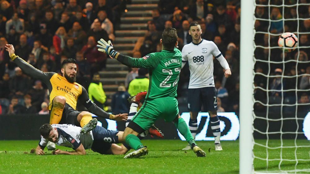 Preston North End 1 Arsenal 2: Another Giroud late show seals fourth ...