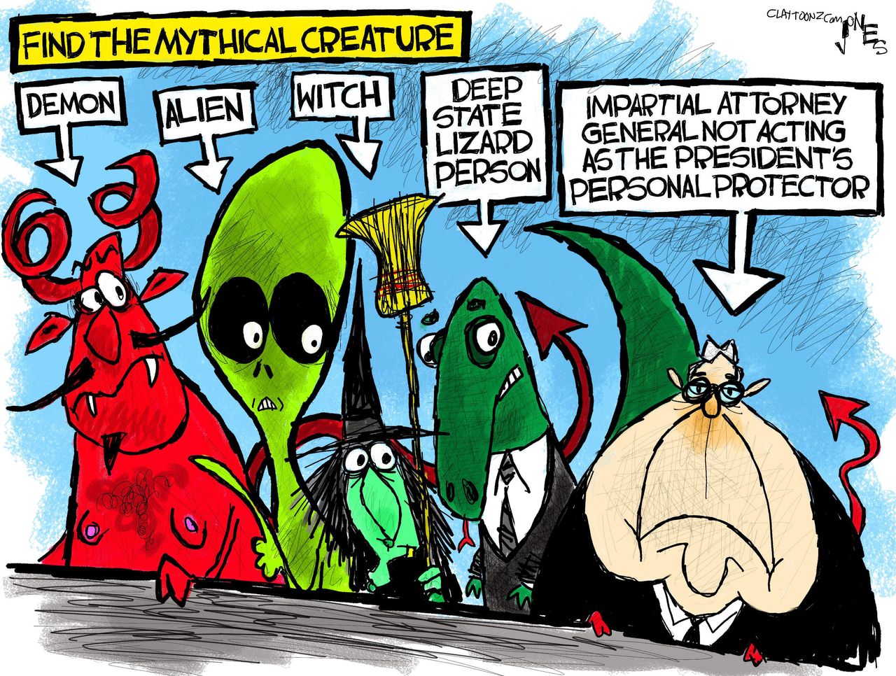 5 brutally funny cartoons about Bill Barr’s brand of justice | The Week