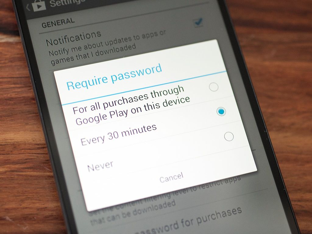 How to keep your kids (or anyone else) from buying on your Google Play ...